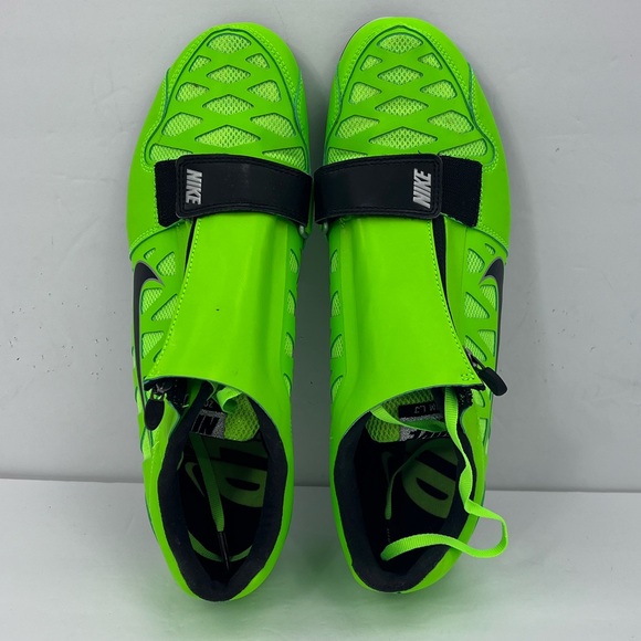 Nike | Shoes | Nike Zoom Long Jump 4 Lj4 Track Spike Neon Green Mens ...